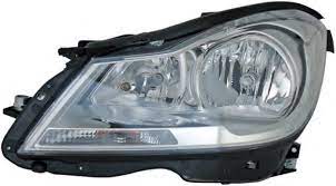 2048204959 Headlight W204 F/L Chrome LHS — The Merc Man