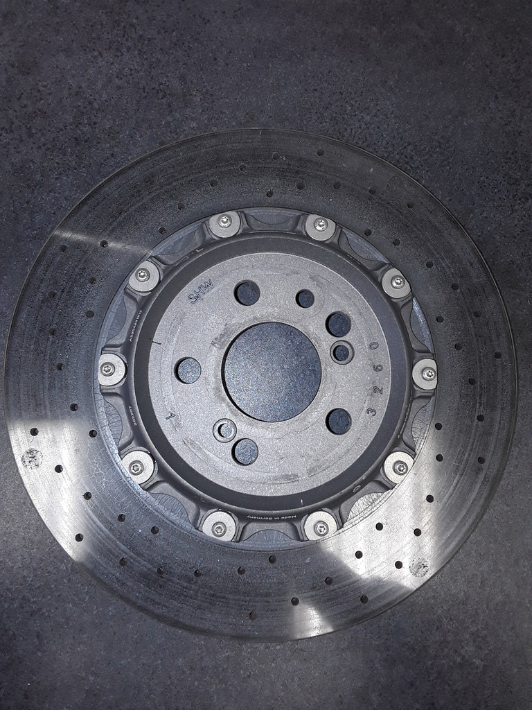2304231912 Brake Disc CERAMIC NEW original Mercedes Benz SLS AMG left ...