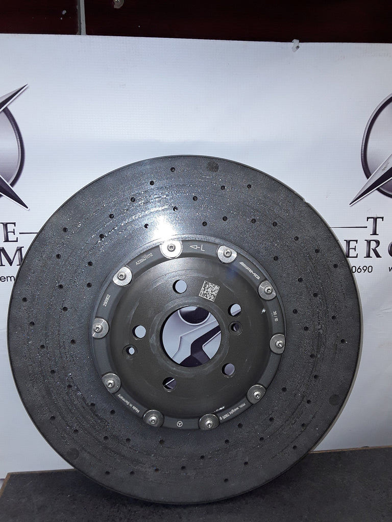 A2304211712 Brake Disc Front Left E63/SLS63 AMG new ceramic — The Merc Man